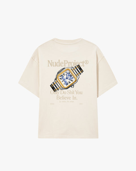 Time Tee Marshmallow – Nude Project