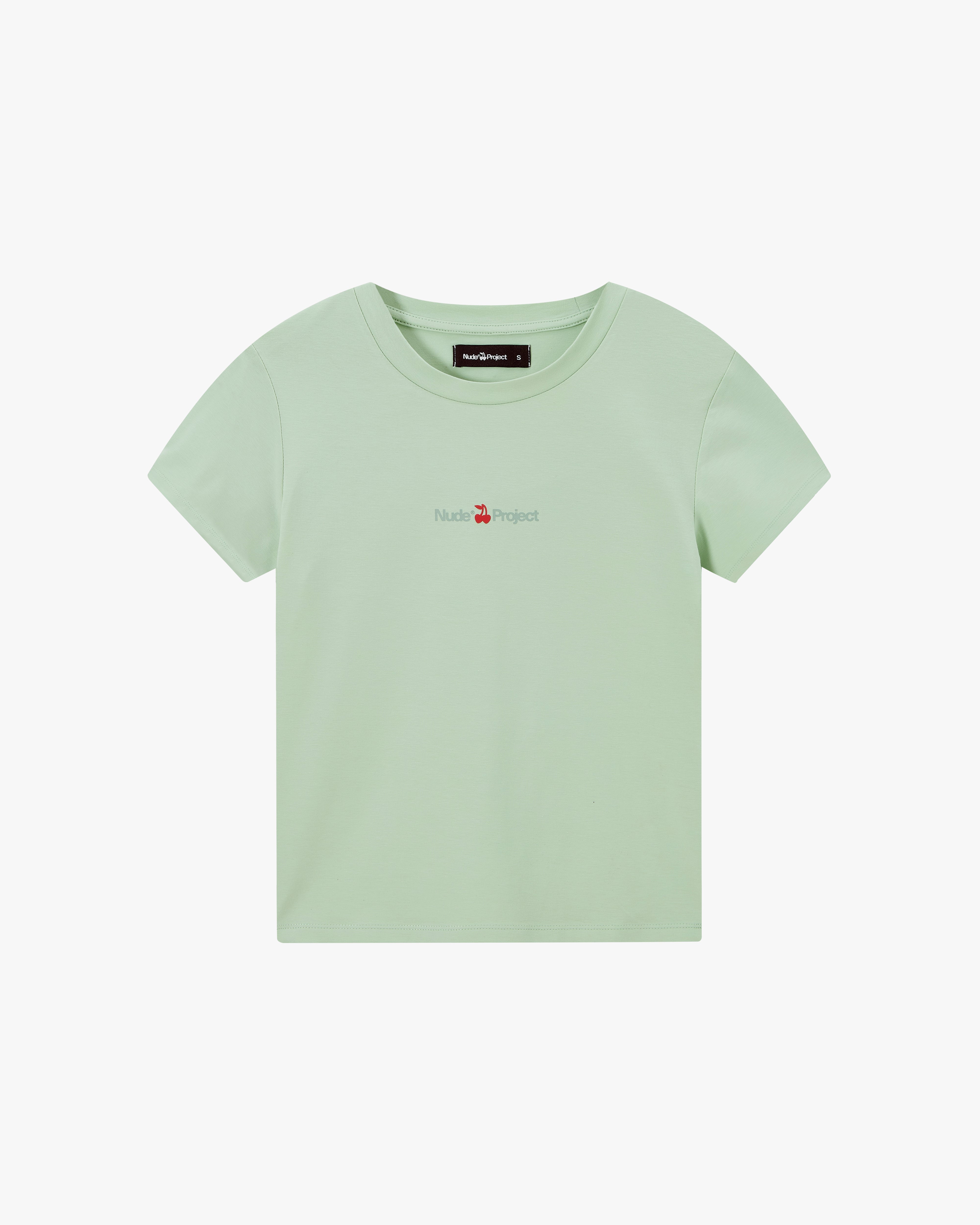 Logo Tee Green – Nude Project
