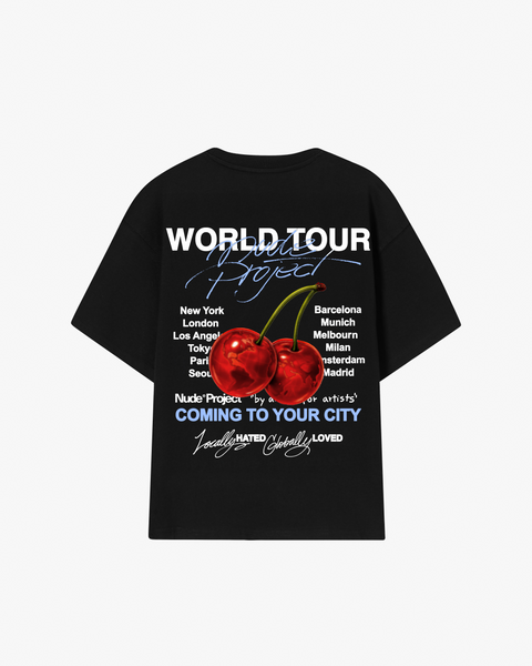 Nude Tour Tee Black – Nude Project